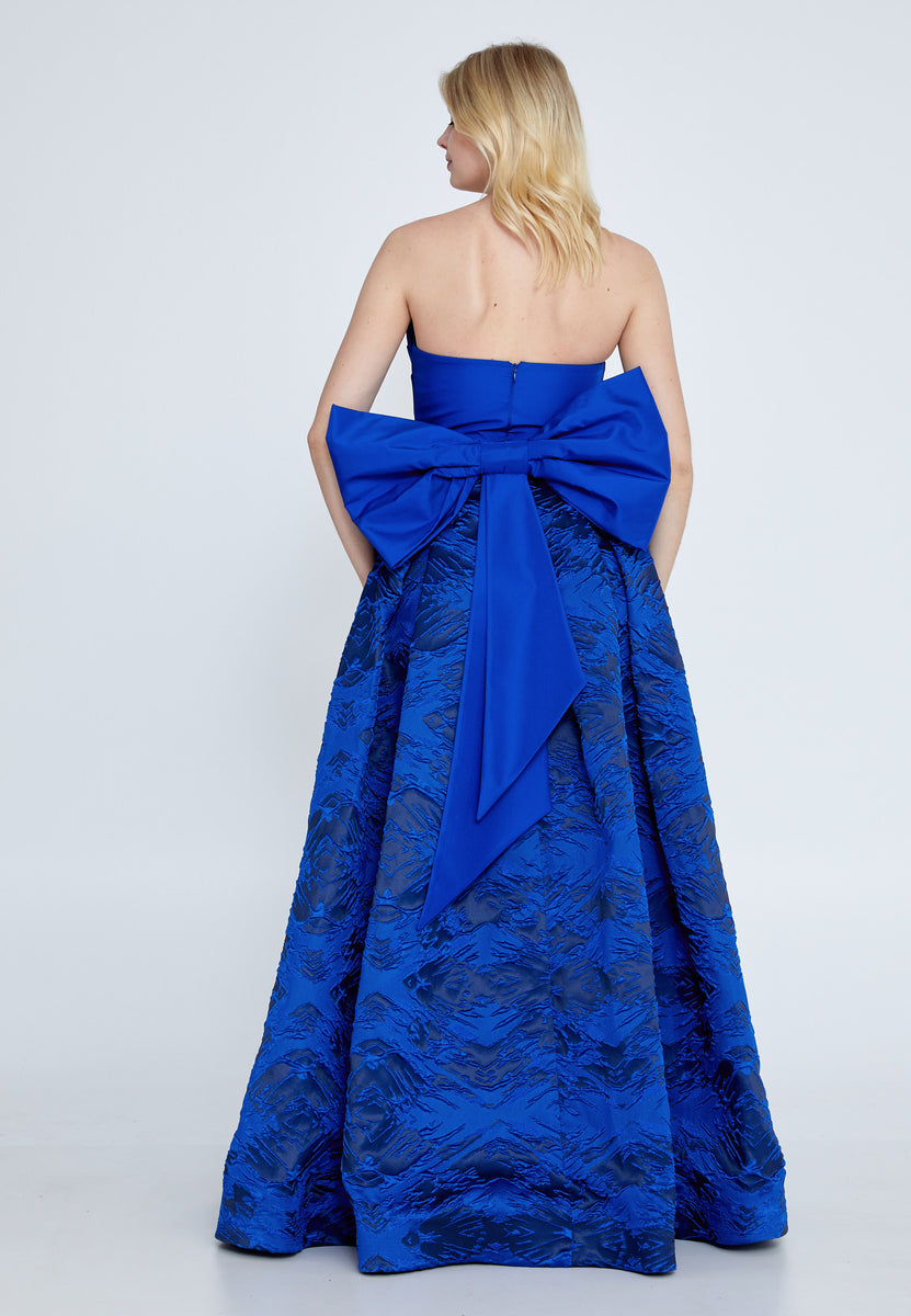 strapless-maxi-dress-magenta